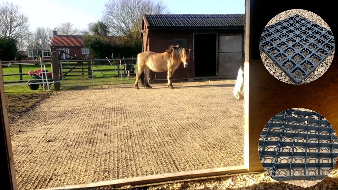 EQUIDECK Grids for equestrian and agricultural - Ecodeck