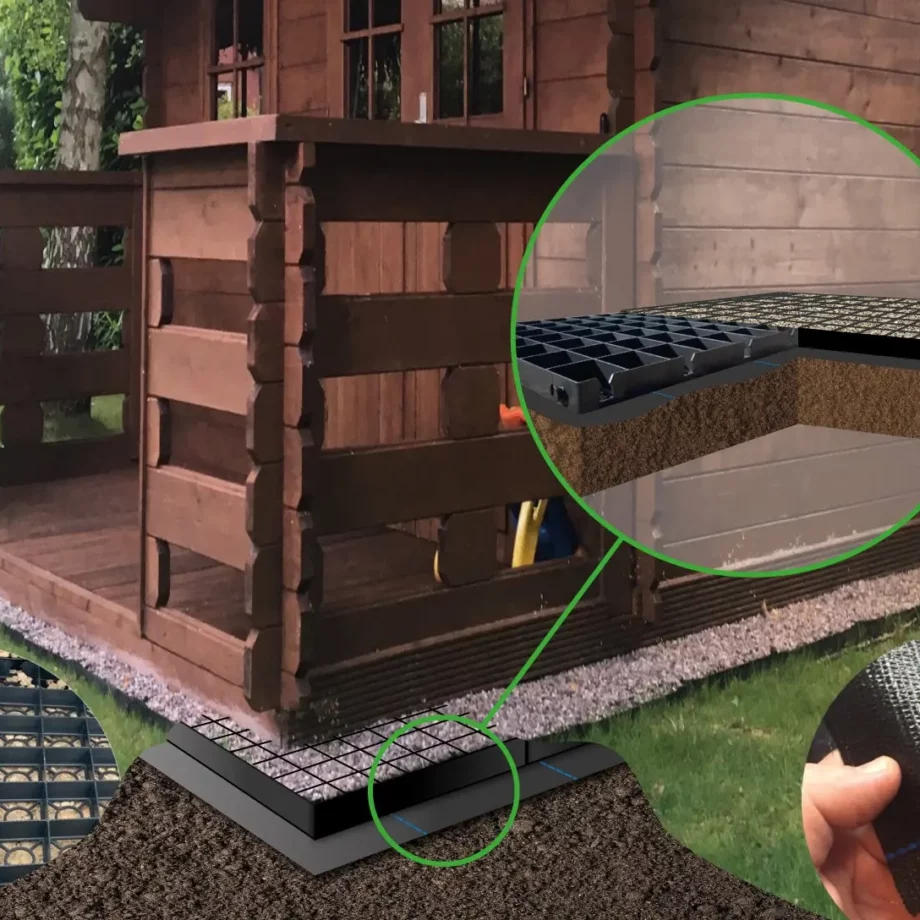 Plastic Shed Bases | Ecodeck